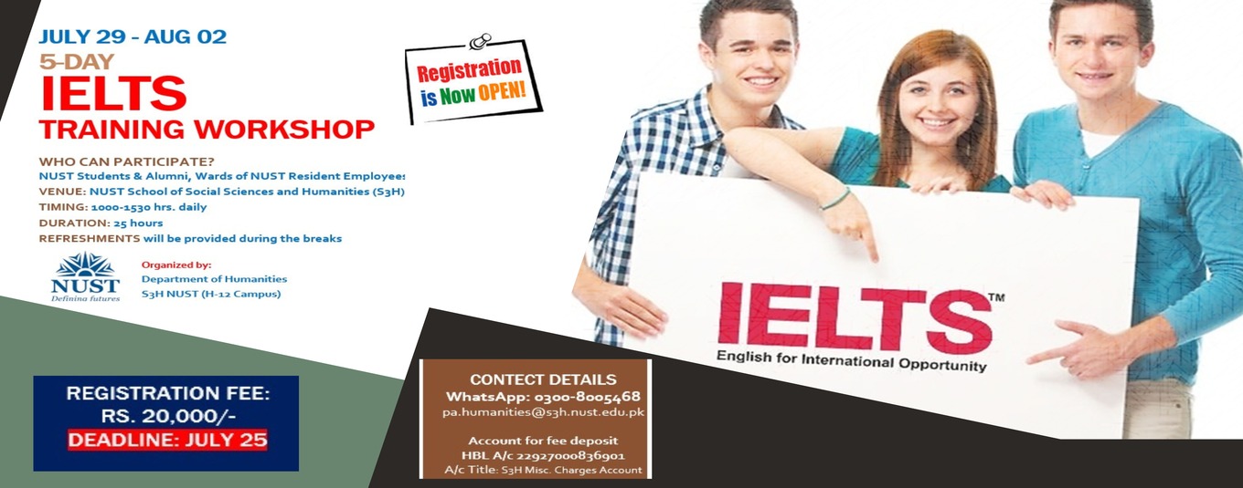 5-Day IELTS Training Workshop - Jinnah School of Public Policy and ...